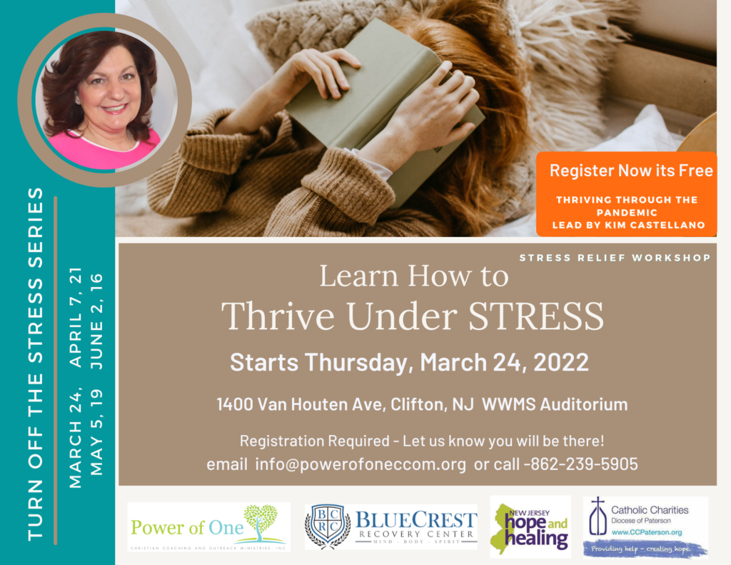 Overcome Stress and Anxiety and Thrive - Power Of One CCOM